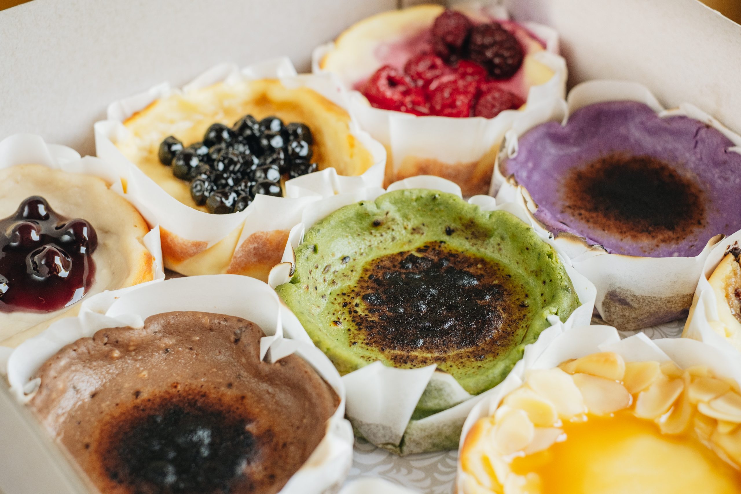 Make Way for these Multi-Flavored Baby Basque Burnt Cheesecakes ...