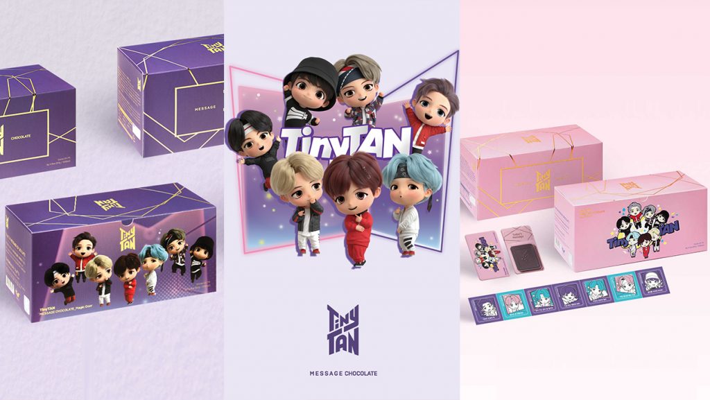 Get Your Sweet Tooth Ready: TinyTAN Message Chocolates Are Now ...