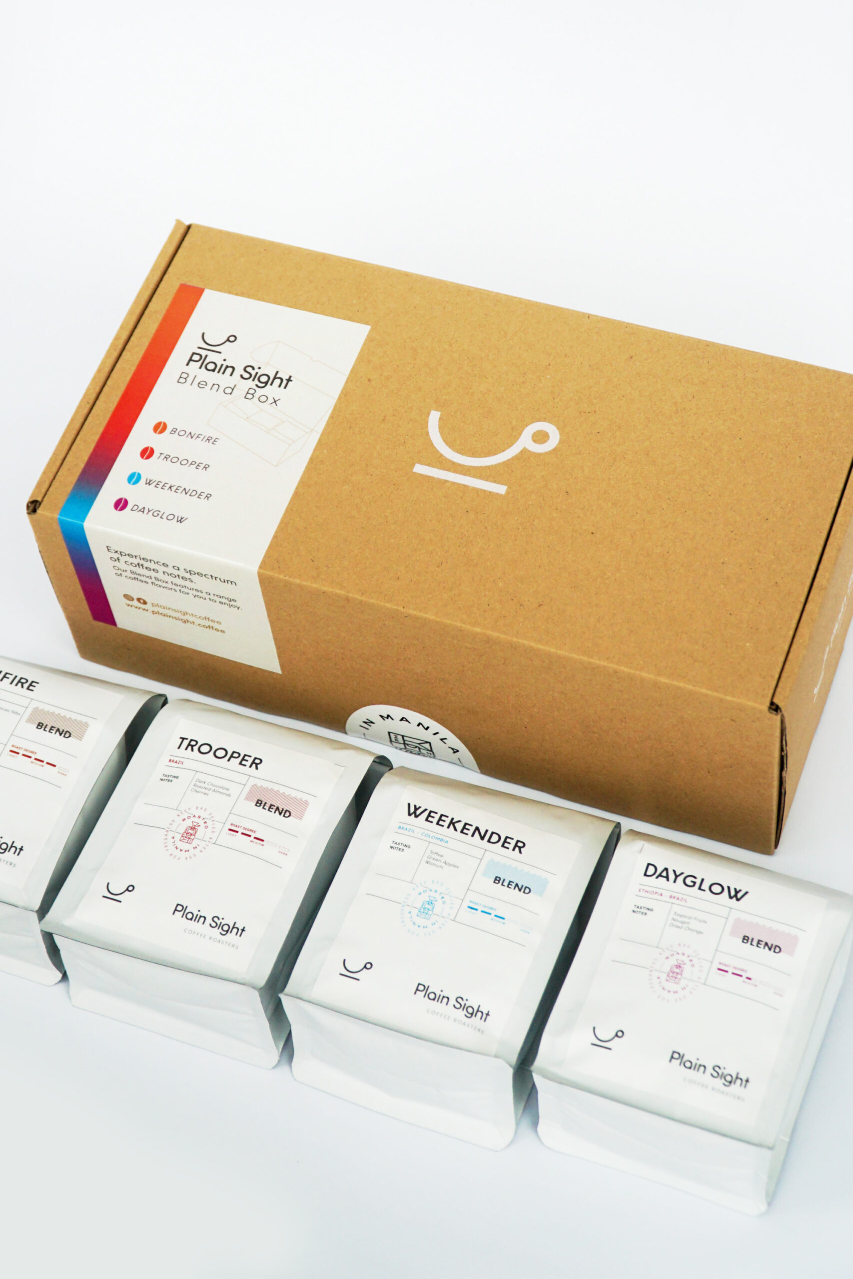 The Plain Sight Blend Box: A Spectrum of Coffee Flavors | Discover MNL
