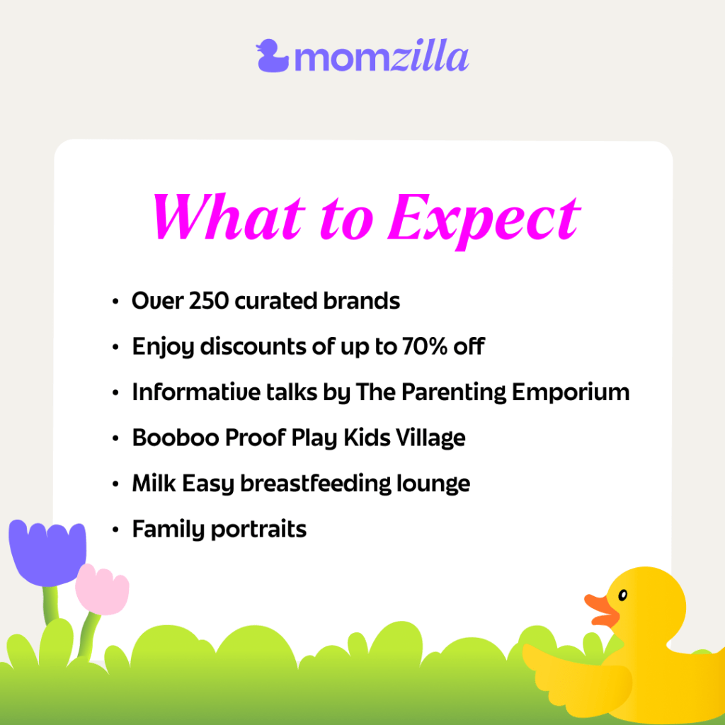 Enjoy exciting deals of up to 70% off at the Momzilla Fair on May 18-19 ...